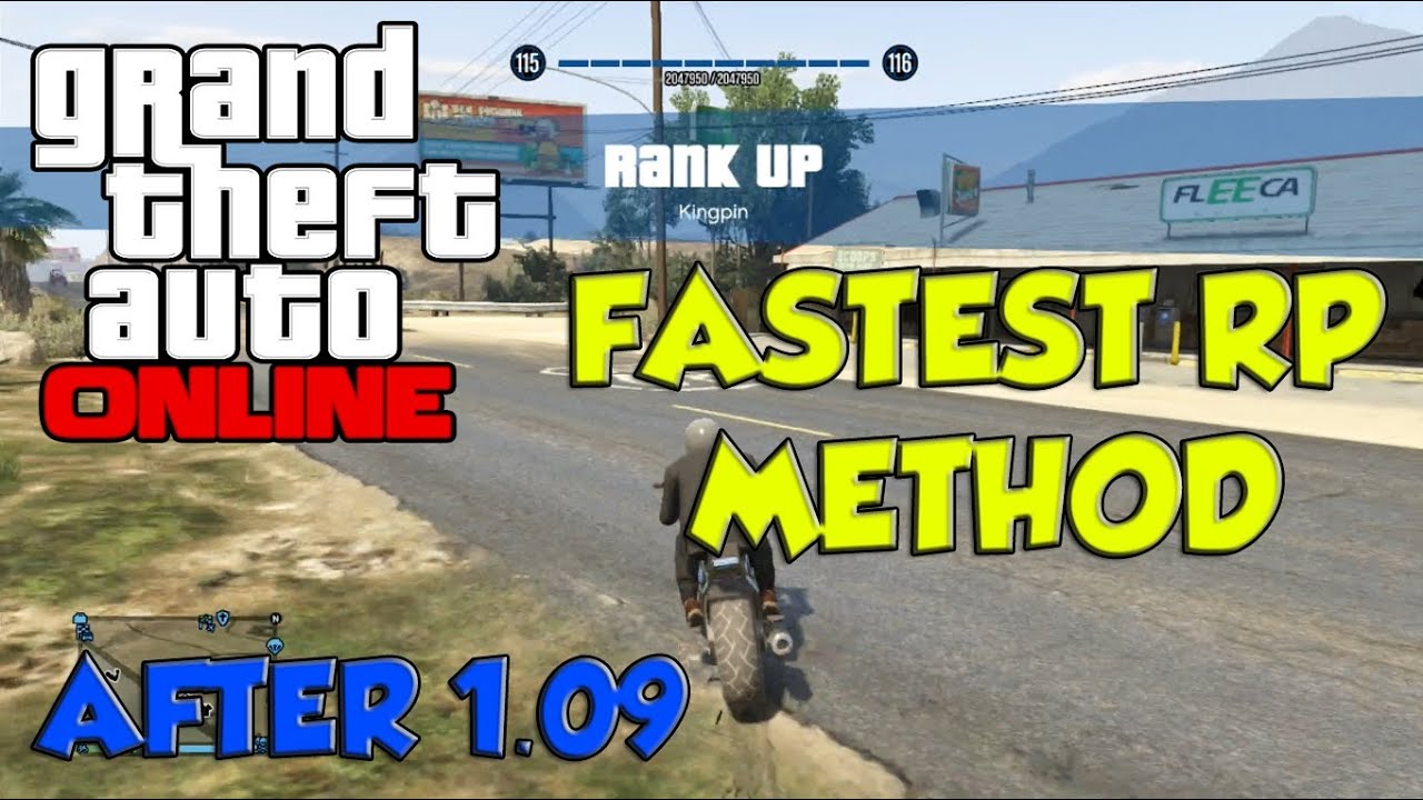 "NEW" GTA 5 ONLINE: The FASTEST SOLO RP METHOD - Level Up QUICK! After ...
