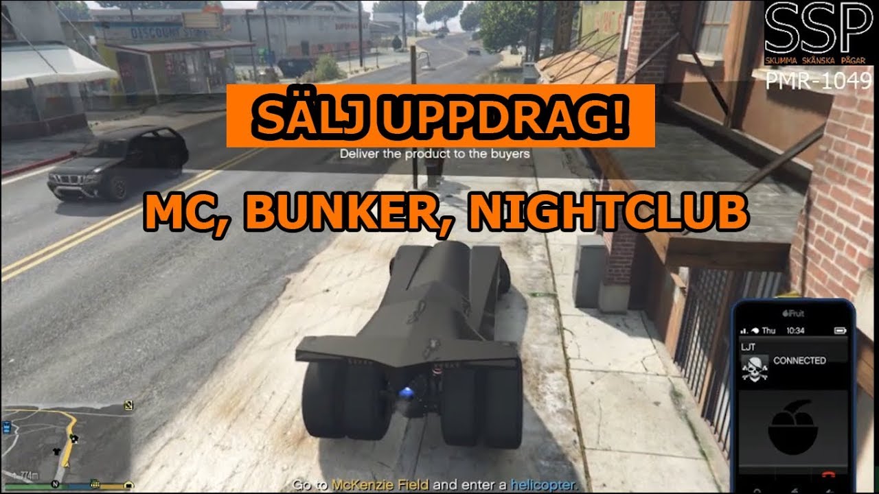 SELL MISSION MC,BUNKER,NIGHTCLUB! [GTA online] - Skumma Skånska Pågar ...