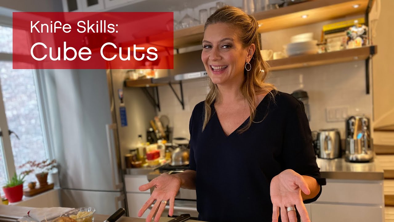 How to Chop Perfect Cubes – It's Easy AF! - YouTube