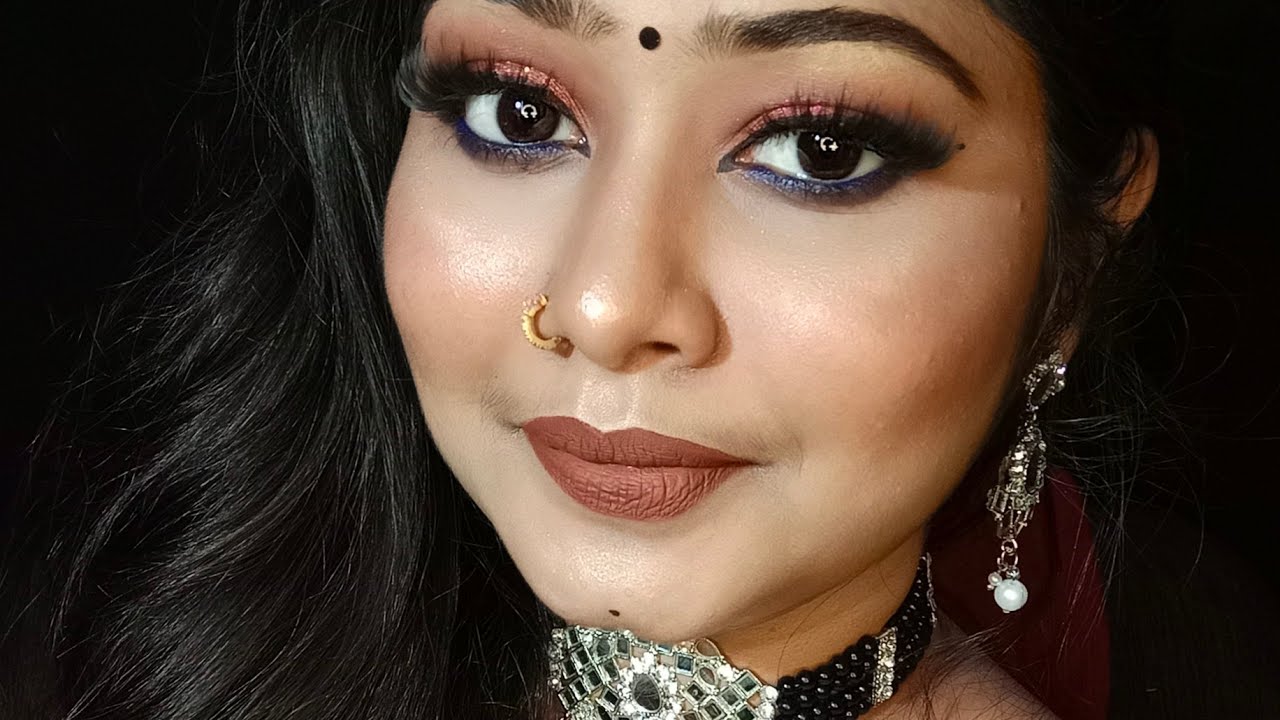 Garbha Makeup Look/ Full Makeup Tutorial 😍😘 - YouTube