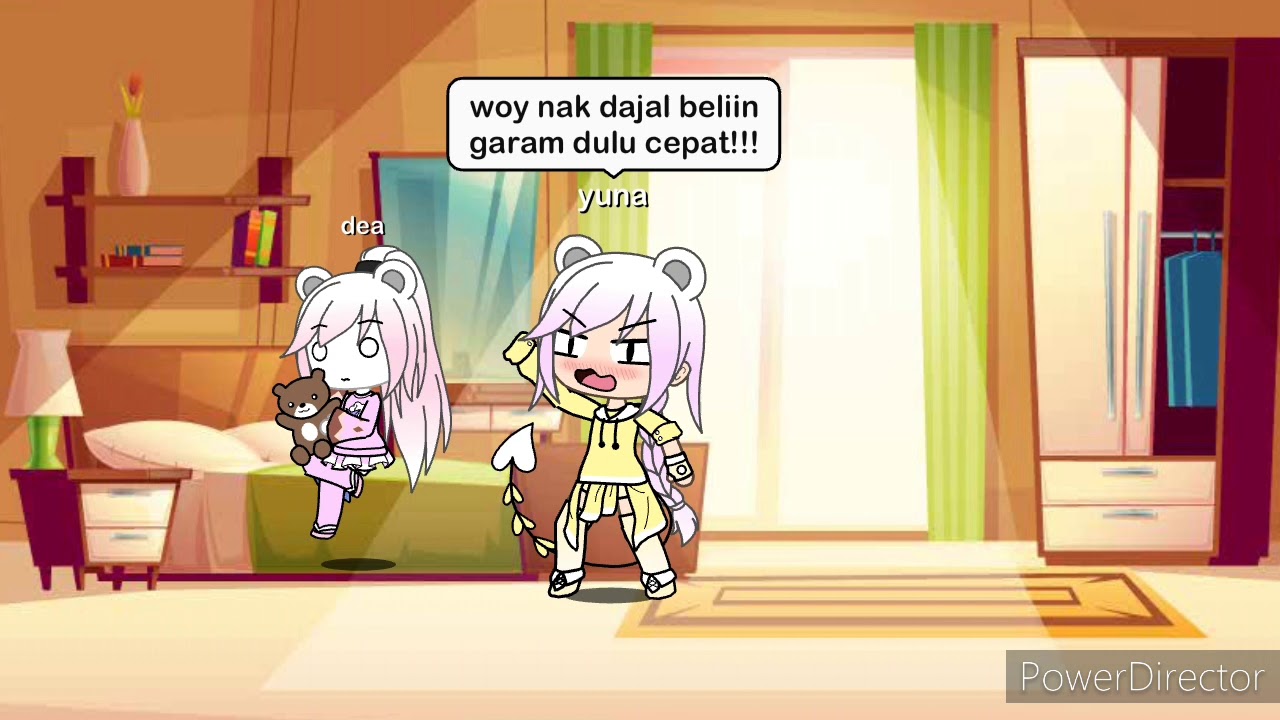 👁👄👁Keluarga bar bar VS keluarga santuy|gacha life indonesia - YouTube