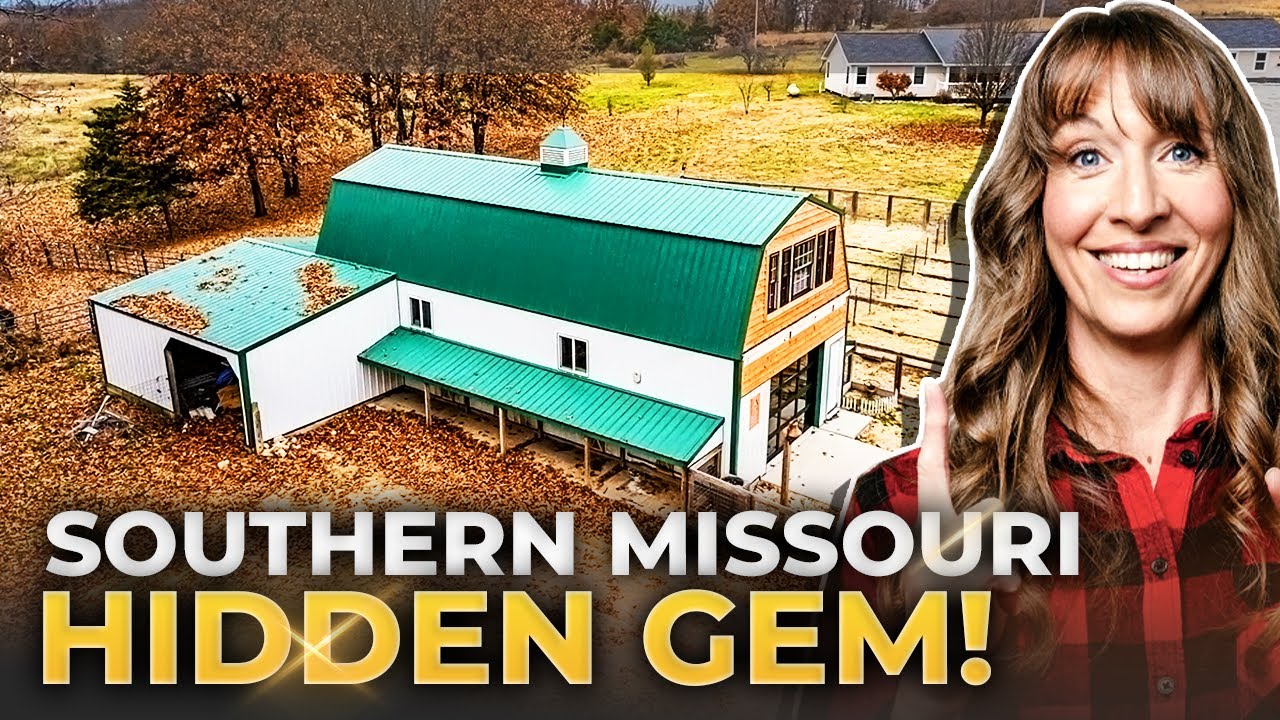 SOUTHERN MISSOURI Farm Showcase: A Peek into Country Life On 15 ACRES ...