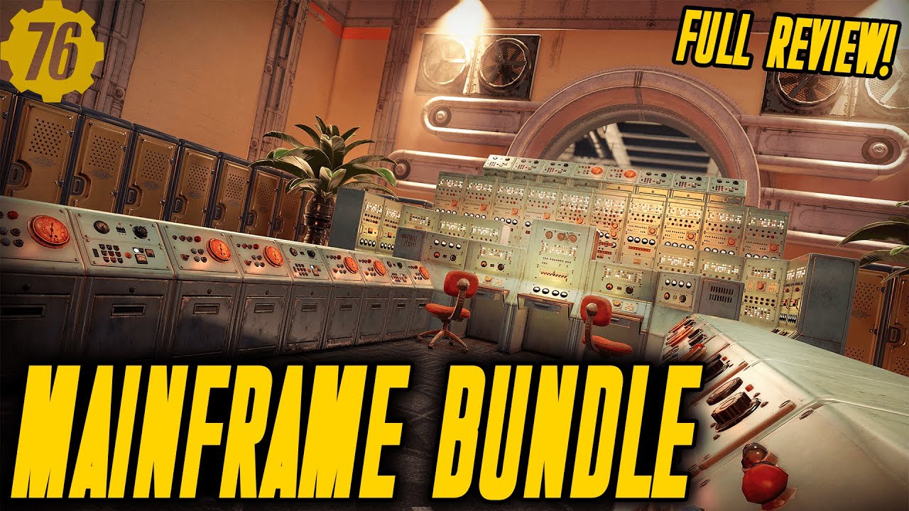 *NEW* SHELTER MAINFRAME BUNDLE! | Fallout 76 Atomic Shop Update - YouTube