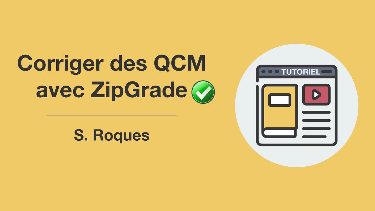 Tutoriel - ZipGrade - YouTube