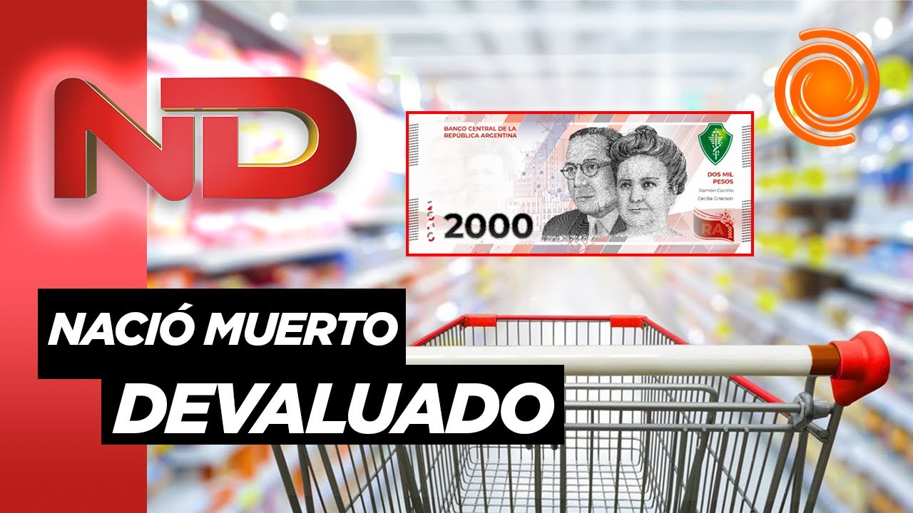 Qué alimentos se pueden comprar con el billete de 2 mil pesos - YouTube