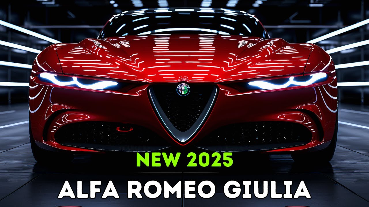 2025 Alfa Romeo Giulia: The Ultimate Driving Experience! - YouTube