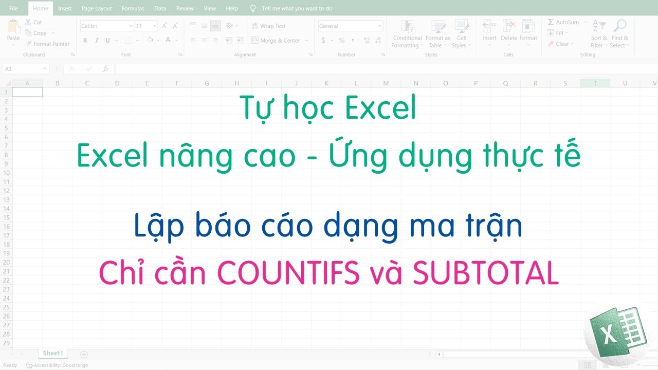 Tự học Excel | Lập báo cáo bảng (ma trận) siêu đơn giản chỉ với ...
