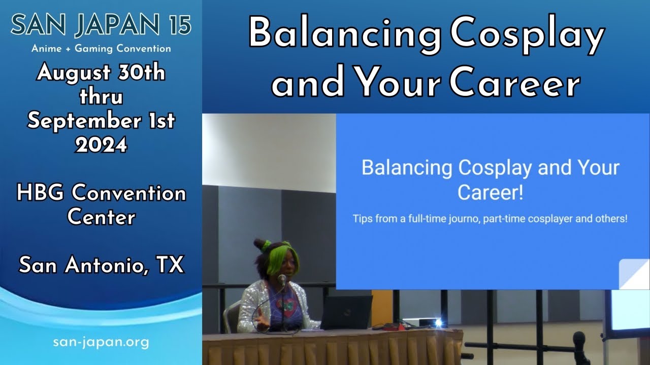 Balancing Cosplay and Your Career - San Japan 15 (2024) - YouTube