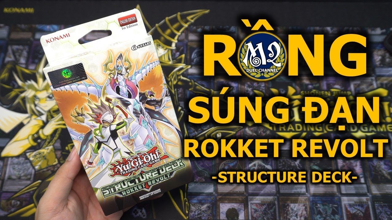 Bộ bài Rồng hỏa tiễn bộc phát của Varis Yugioh Rokket Revolt Structure ...