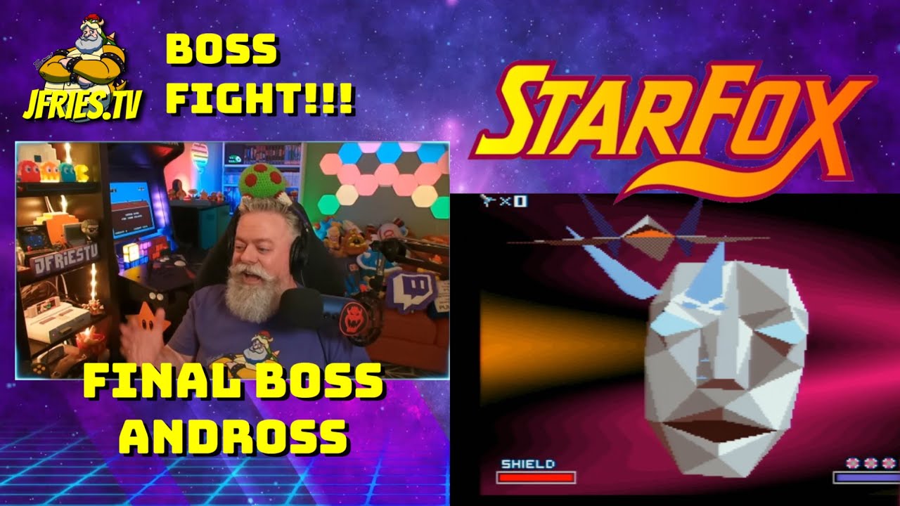 Highlight: Star Fox - Final Boss - Andross - YouTube