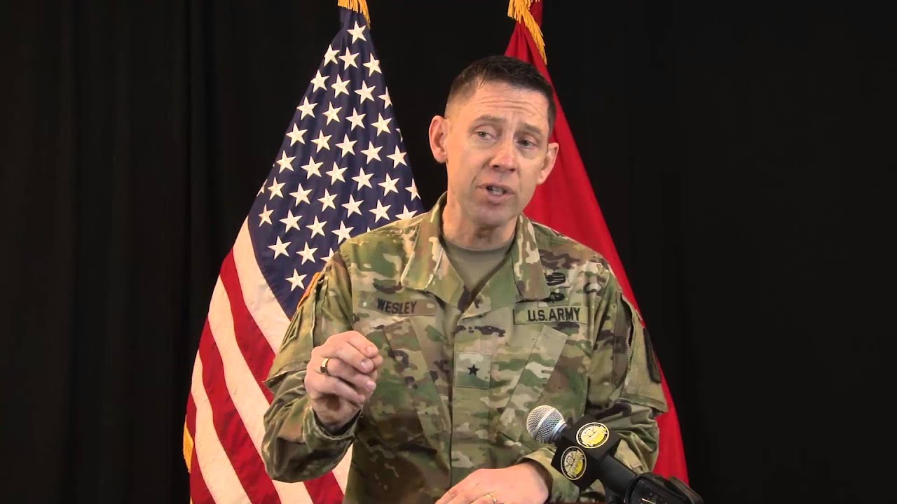 BG Wesley Assumes Command of the Maneuver Center of Excellence - YouTube