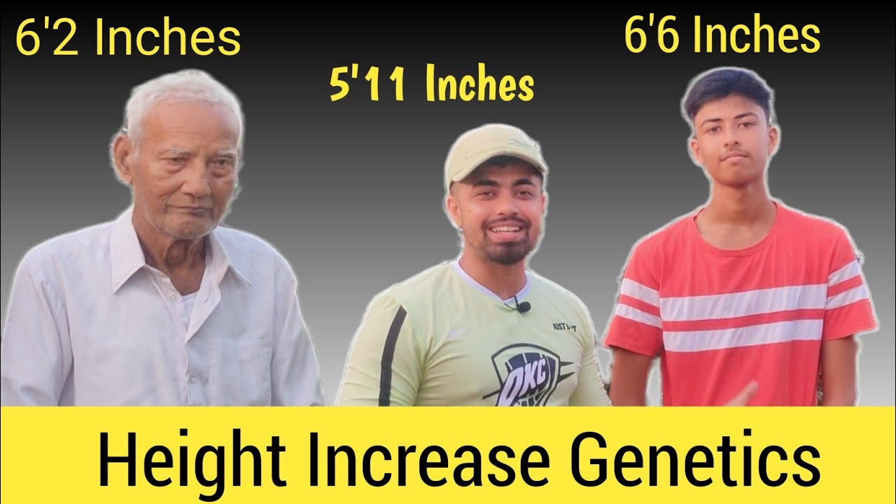 6'6 Inches Tall Boy Rana HEIGHT INCREASE Genetics ( Amazing ! ) - YouTube