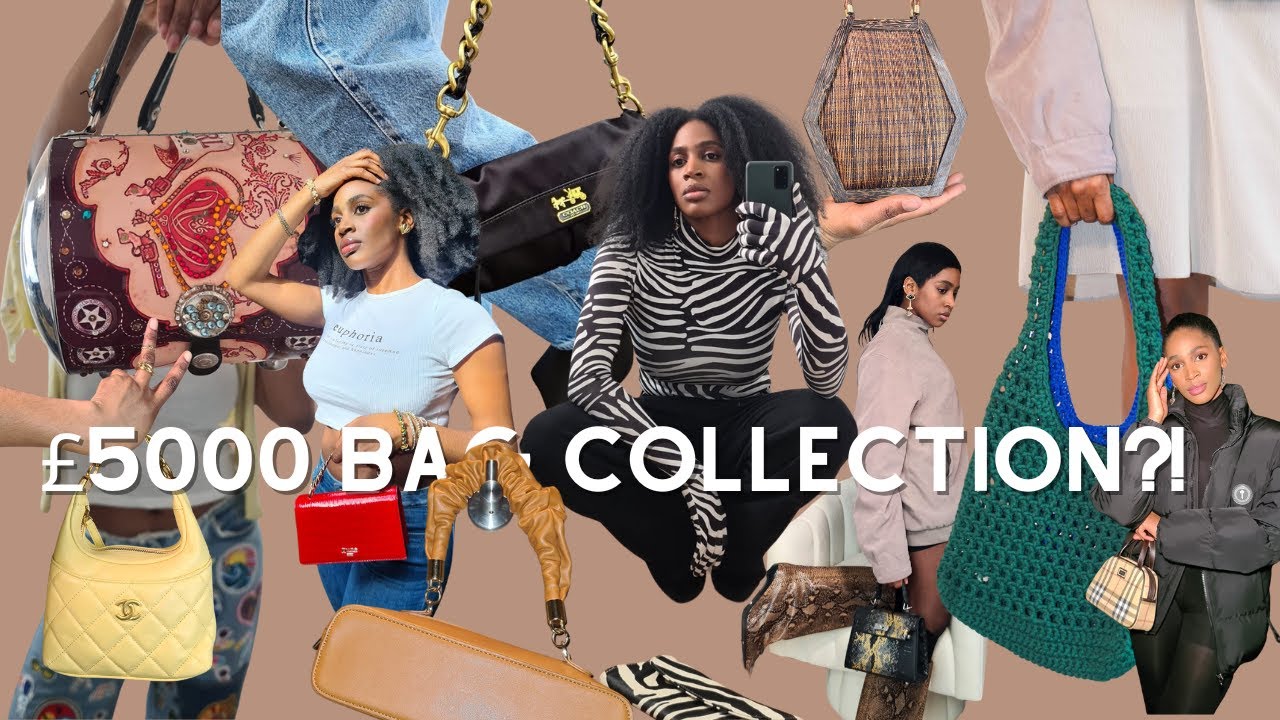 My £5,000 Bag Collection (Designer, Unique & Thrifted Bags) - YouTube