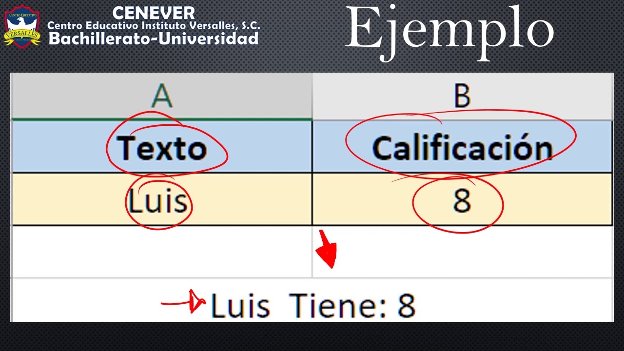 Funcion Concatenar Youtube 3777
