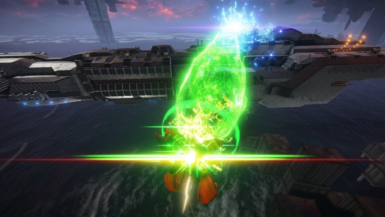 Armored Core VI: Rubiconian Comet - [MSN-04 Sazabi] Ch03 M20 - Heavy Missile Launch Support ...