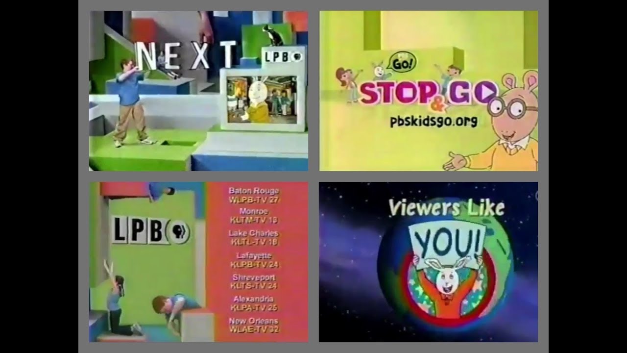PBS Kids GO! Program Break (2007 LPB) - YouTube