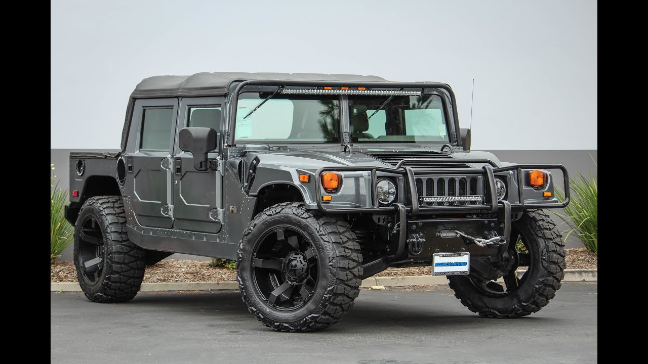 2003 Hummer H1 Open Top Stock #10511 - YouTube