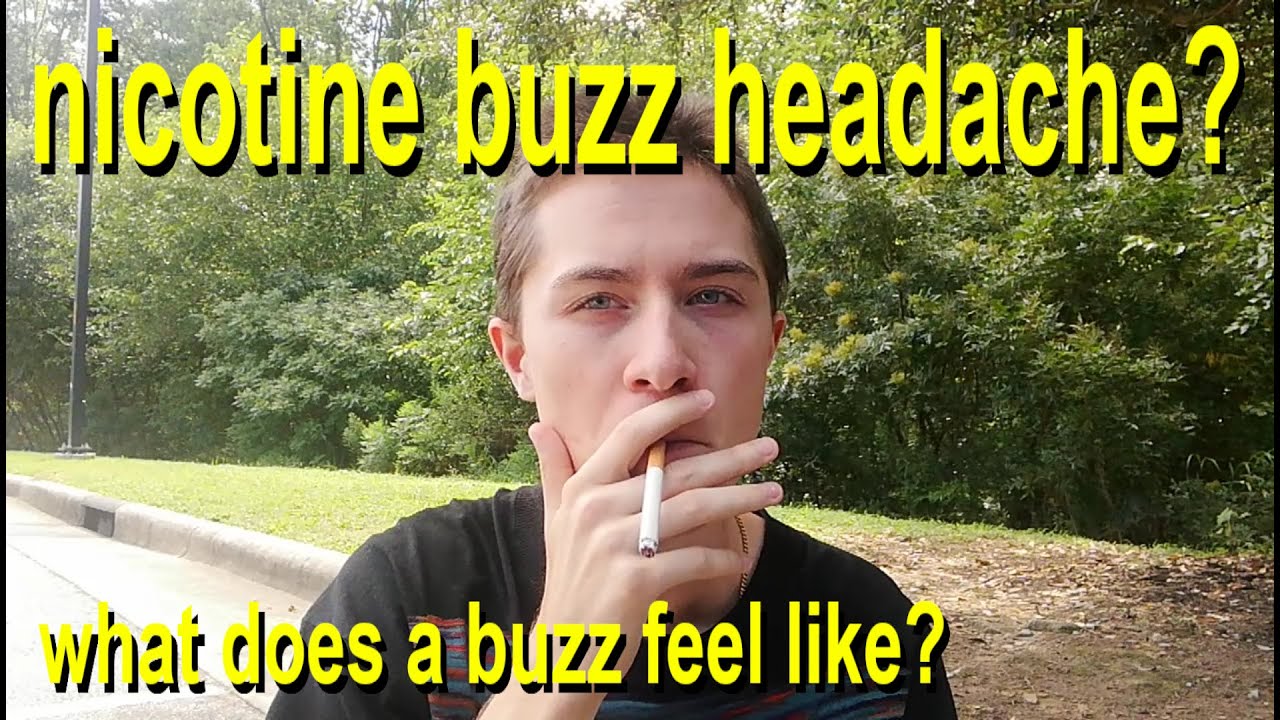what does a nicotine buzz feel like? - YouTube
