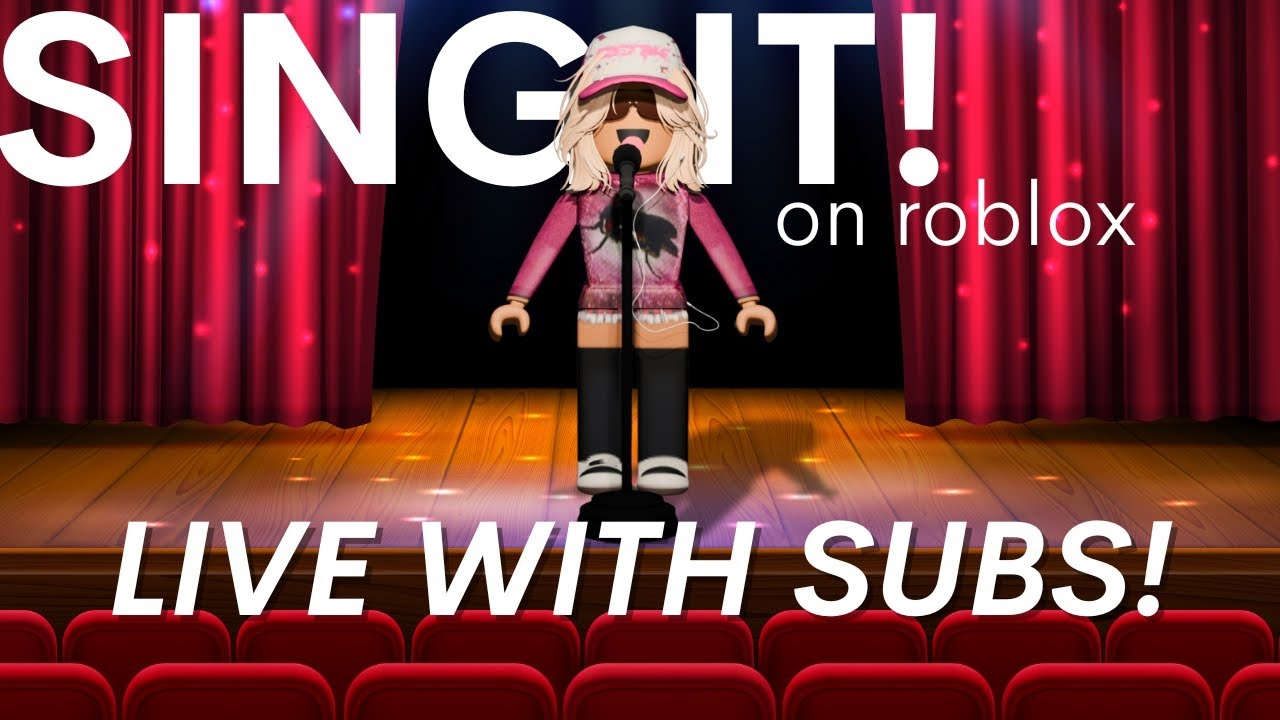 Playing Sing it! & DTI! (Roblox karaoke with subscribers!) - YouTube