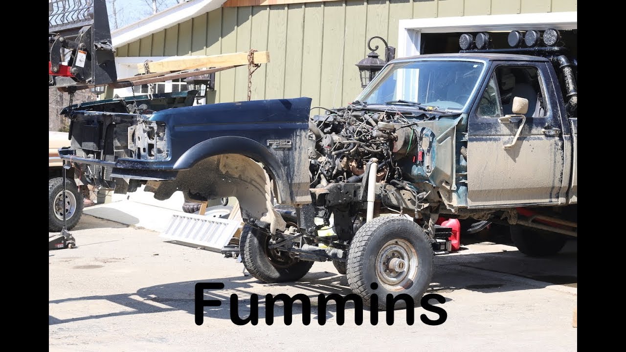 The Fummins Swap Begins... - YouTube