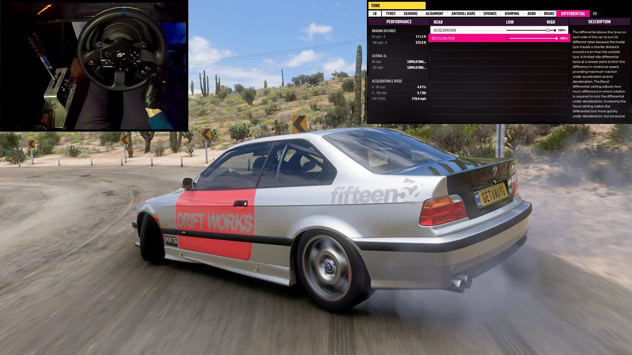 BMW M3 E36 street drift build and tune - Forza Horizon 5 | Thrustmaster ...