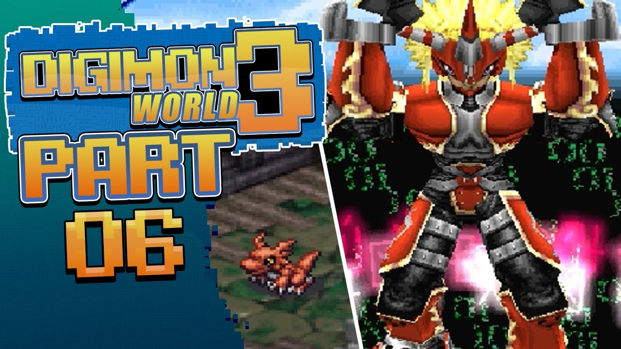 Digimon World 3 - Episode 6 - AGUNIMON!?! + Guilmon and the Blue Card ...