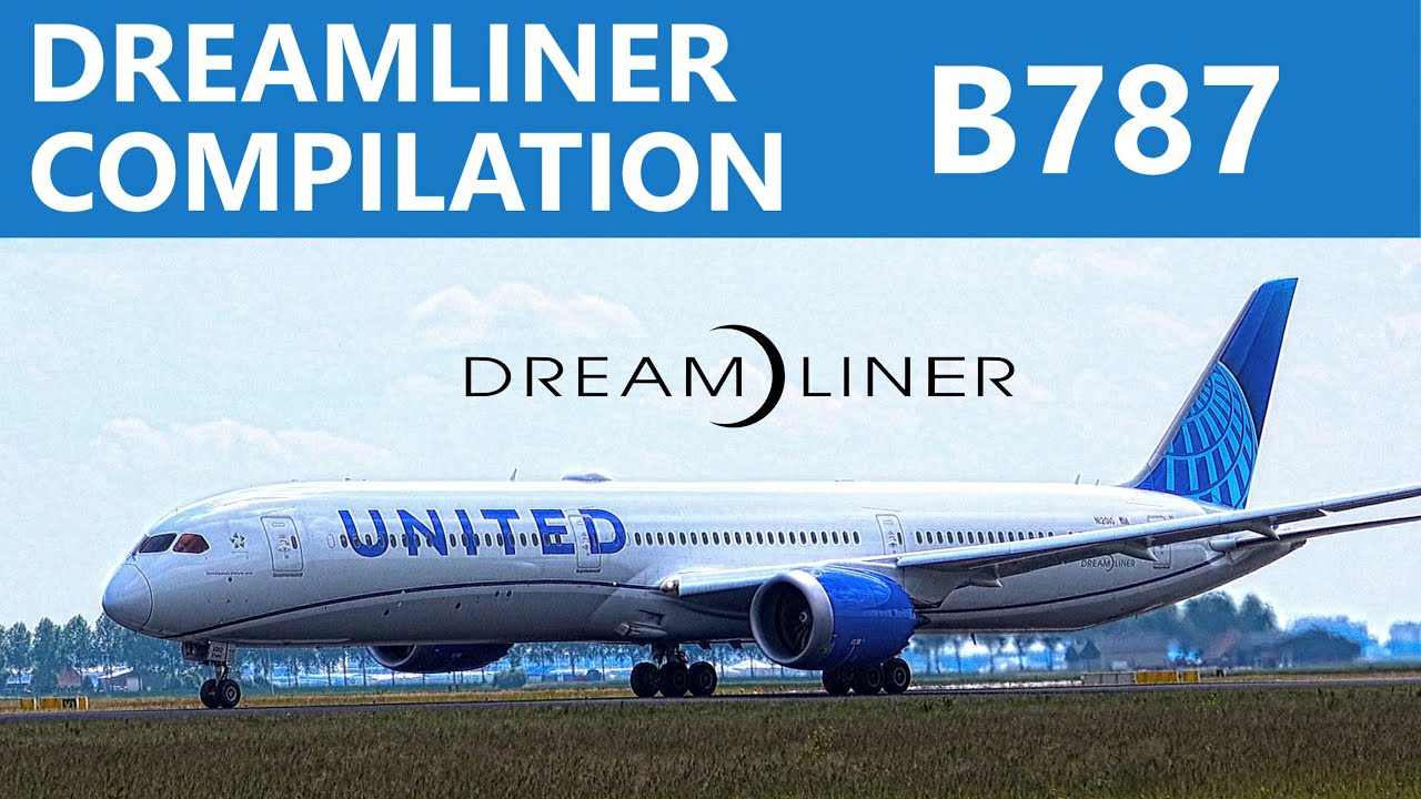 Wonderful Boeing 787 Dreamliner Compilation // Awesome CLOSE-UP ...