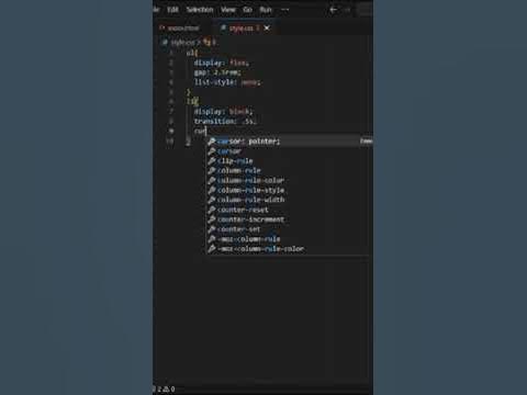Menu Blur Effect | html css #shorts - YouTube