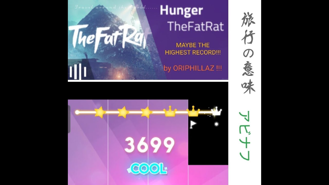 HUNGER ( HIGHEST SCORE 3699 ) EXTREME DIFFICULT MODE 3rd CROWN 👑 , ft ...