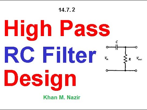 How to Design a High Pass Filter || To reduce 60 Hz Noise || ENA 14.7.2 ...