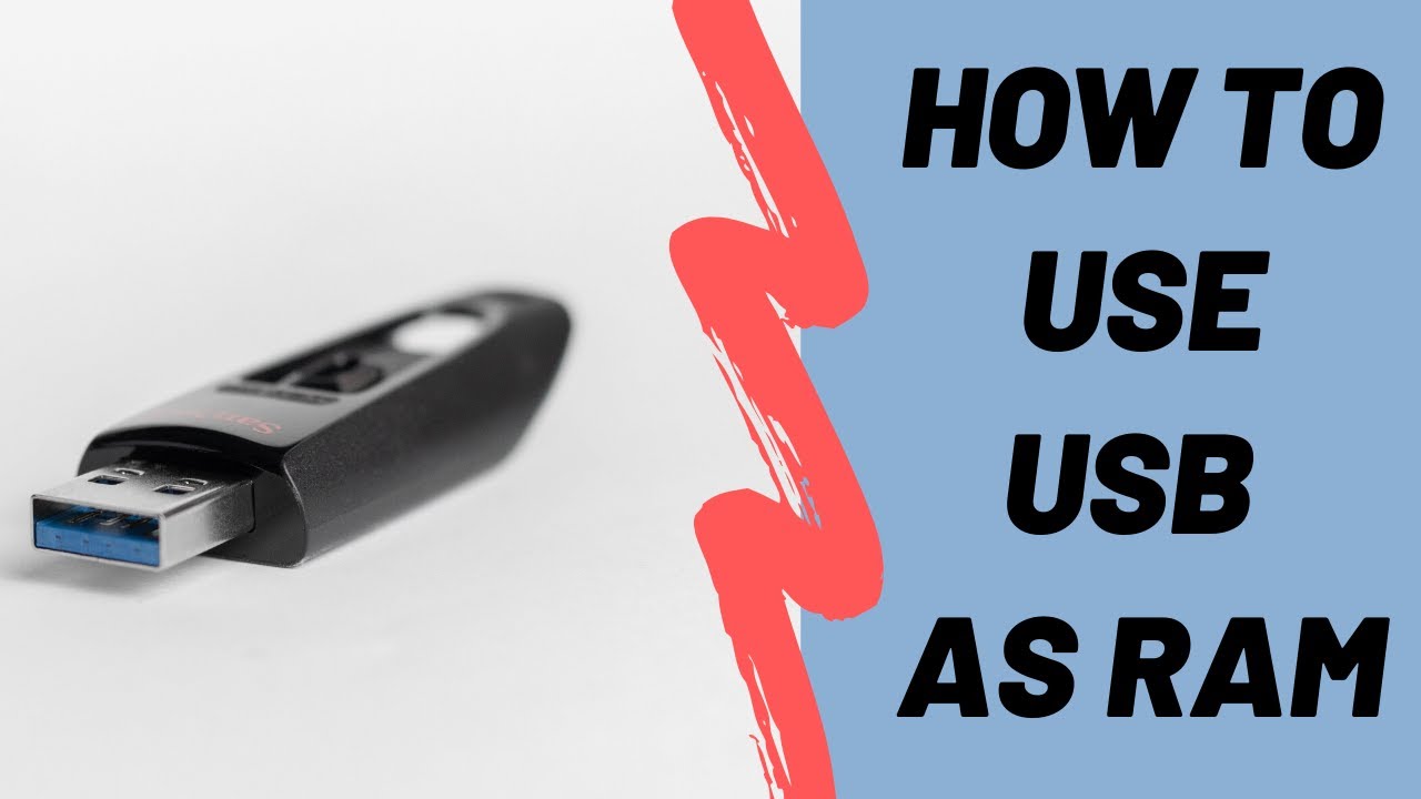 How to use USB Pen Drive as RAM (Window 10/8/7) - YouTube