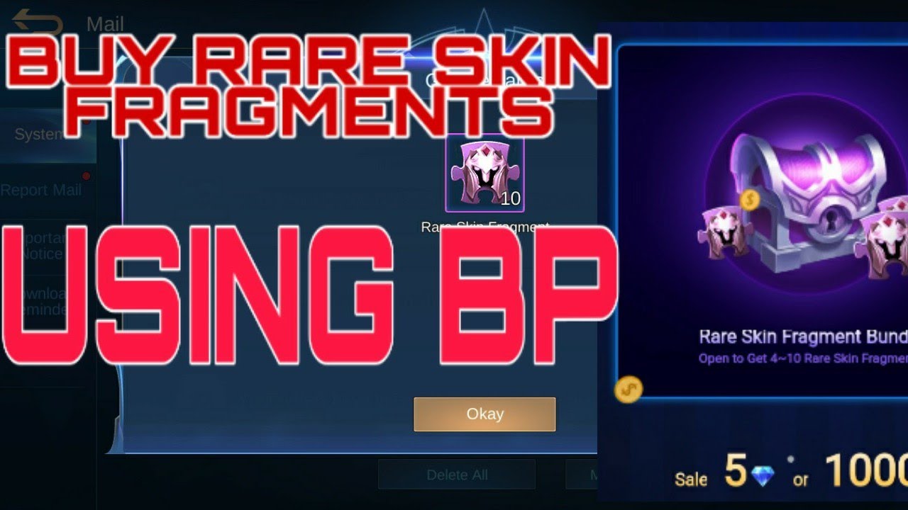 FARMING TRICKS | RARE SKIN FRAGMENTS | MLBB 2.0 - YouTube