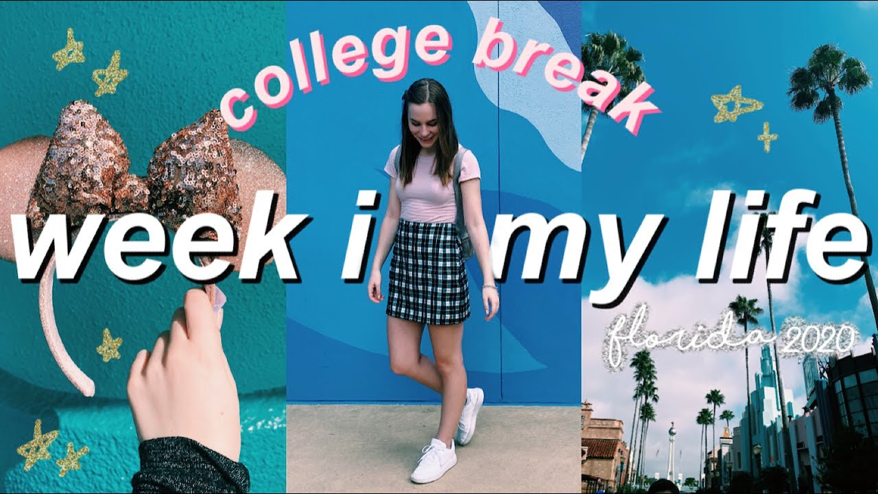 College Break Week In My Life ☆ Disney World, Galaxy's Edge + More ...