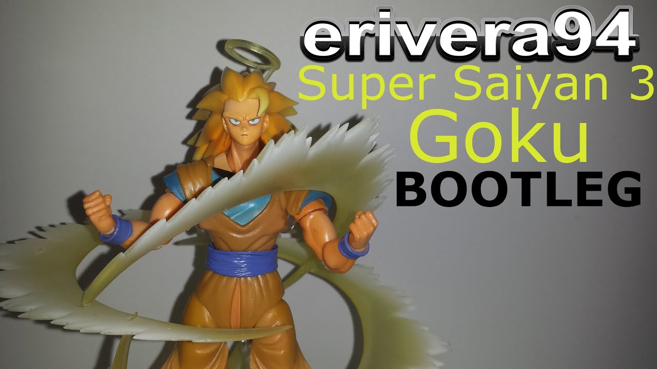 S.H. Figuarts Super Saiyan 3 Goku Figure review BOOTLEG - YouTube