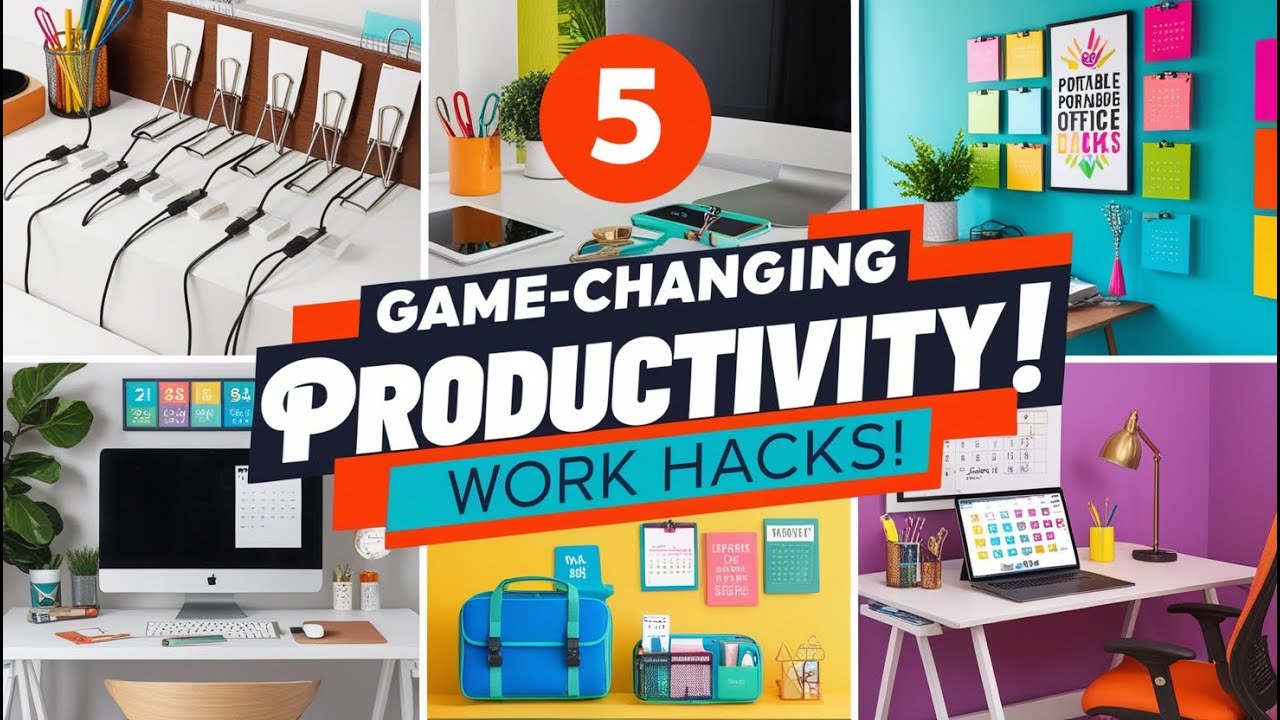 Unlock Your Productivity: 5 Essential Work Hacks! - YouTube