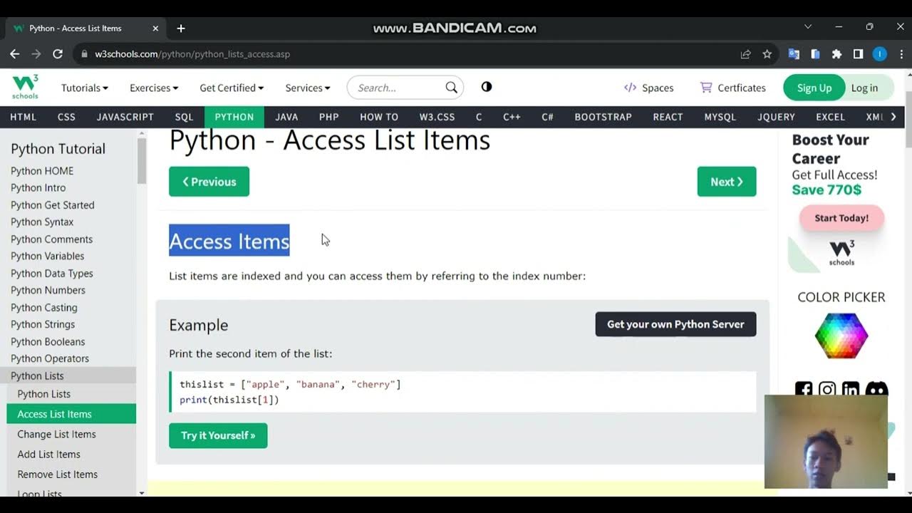 Python List - YouTube