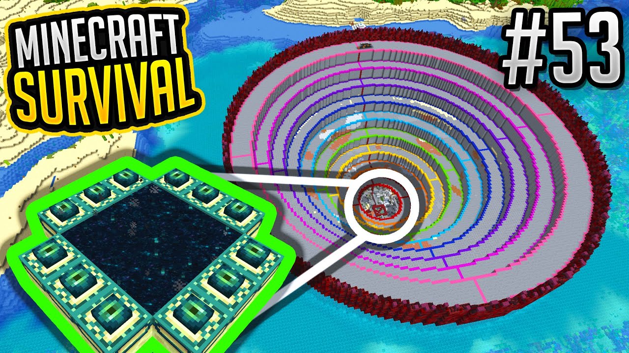 🔥 ENDPORTAL TRANSFORMATION! Minecraft 1.19 Survival #53 ErikOnHisPeriod ...