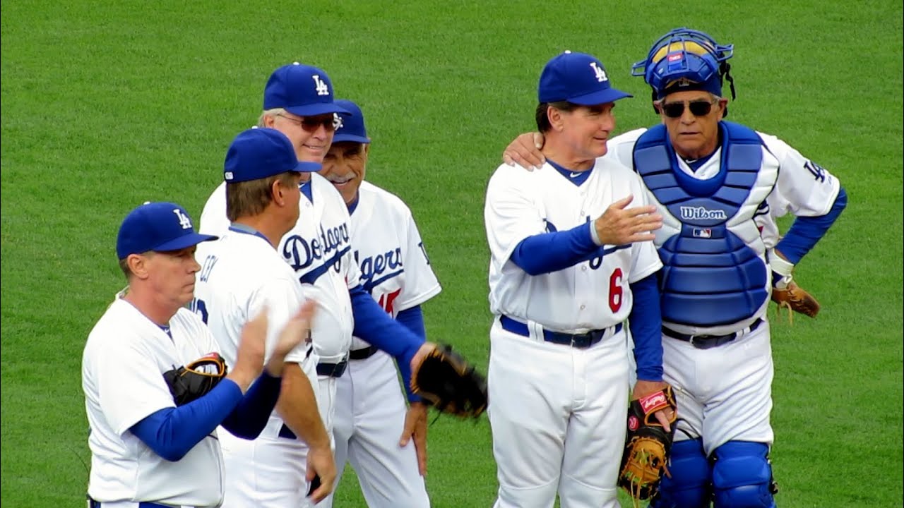 THE INFIELD Dodgers Garvey Lopes Russell Cey 5-16-2015 - YouTube