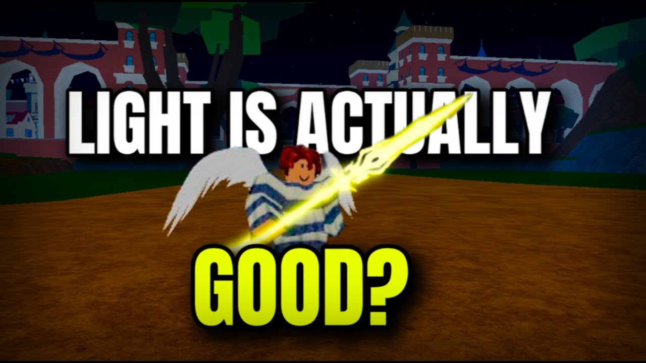 Mastering light fruit in Blox fruits! is it actually good? - YouTube