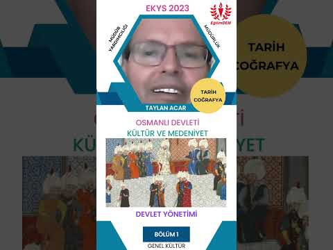 OSMANLI DEVLETİ- Devlet Yönetimi