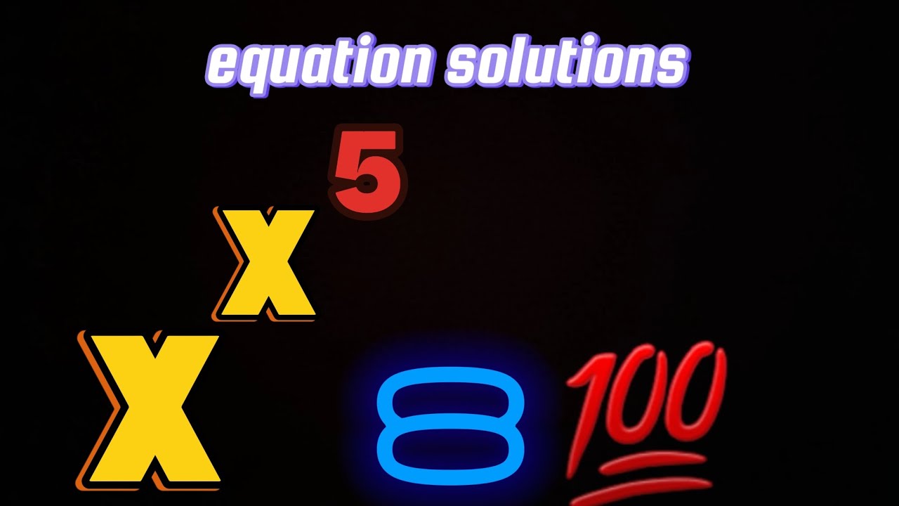 x^x^5 =100 math equation solution 2023 ??? ( IMO __ OLYMPICS ) - YouTube