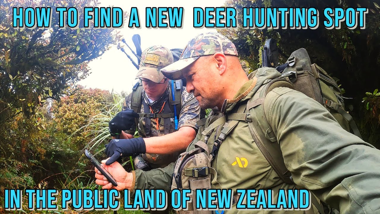 How to find a new deer hunting spot in the public land of New Zealand ...