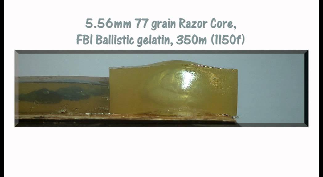 IMI 5.56 RazorCore, 77gr. The best in the west! - YouTube