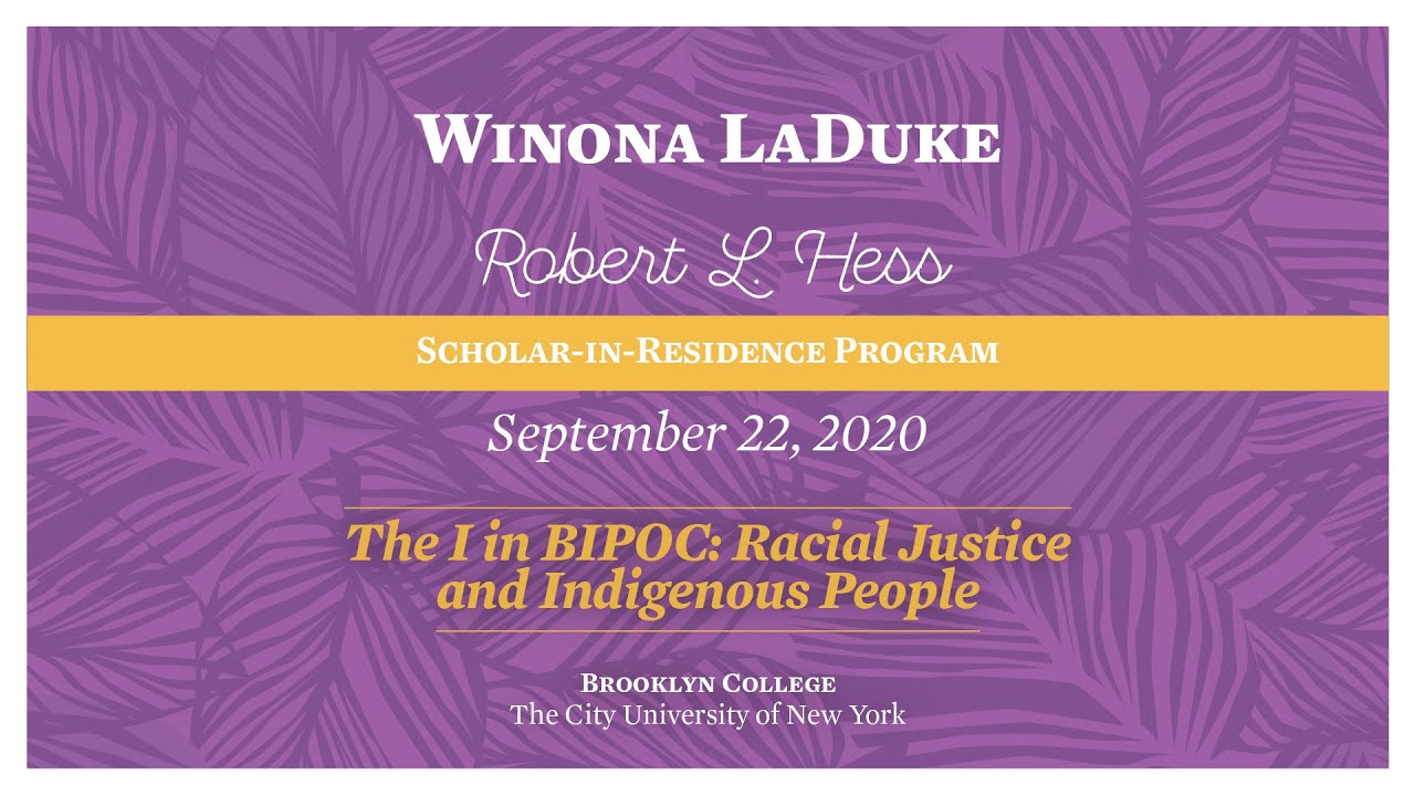The "I" in BIPOC: Racial Justice and Indigenous Peoples - YouTube