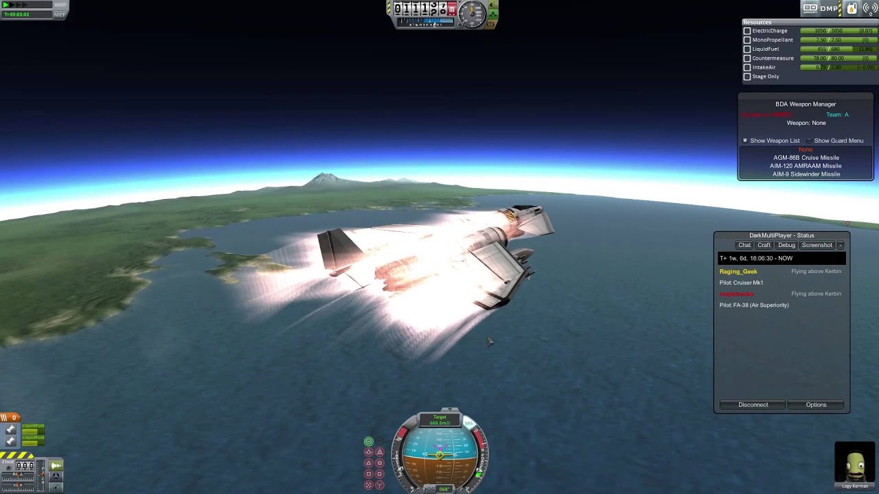 Kerbal space program version 1.02 multiplayer with friends (war) part 8 ...