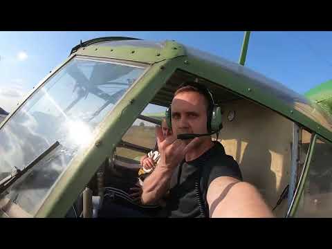 Полёт на Ан-2: от запуска двигателя до посадки - легендарный звук