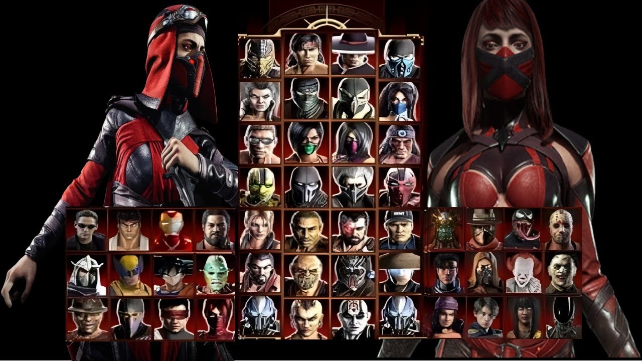 Mortal Kombat 9 - SKARLET MK11 MOD - NEW Medium Arcade Ladder Gameplay ...