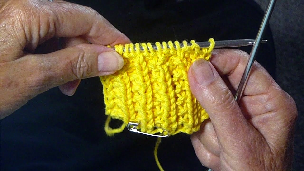 FARROW RIB STITCH - YouTube