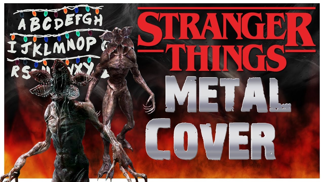 STRANGER THINGS THEME - METAL COVER - Music Room Studio - YouTube