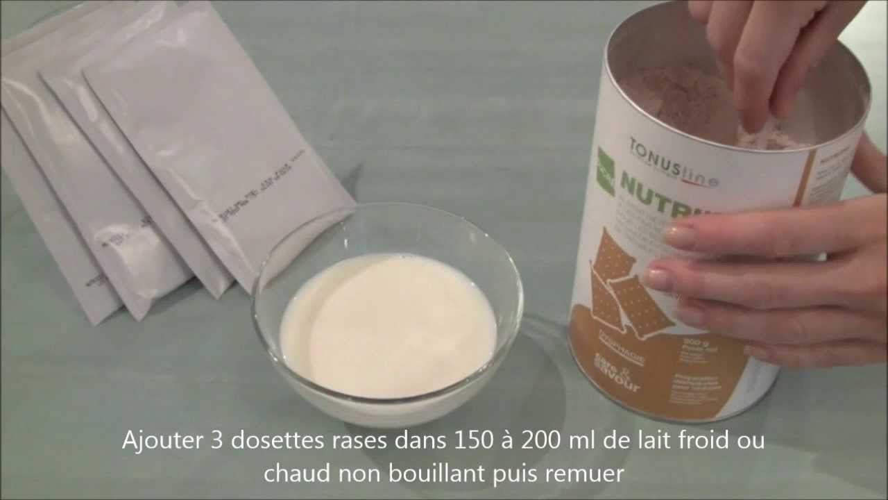 Nutridej' - Préparation en poudre instantanée - Tonusline - YouTube